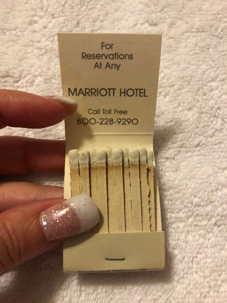 JWM JW Marriott Hotel Matchbox - Etsy