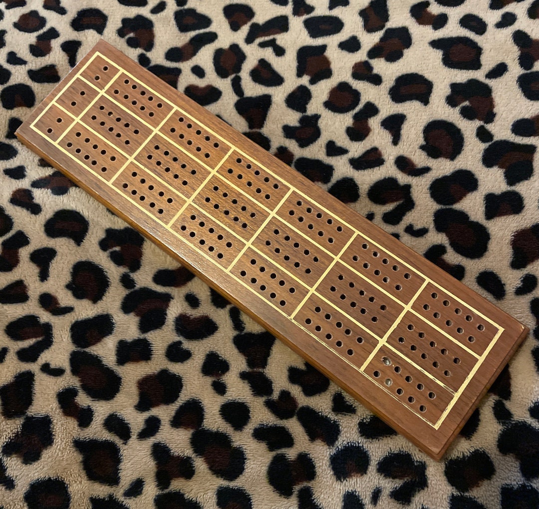 Vintage Cribbage Board - Etsy