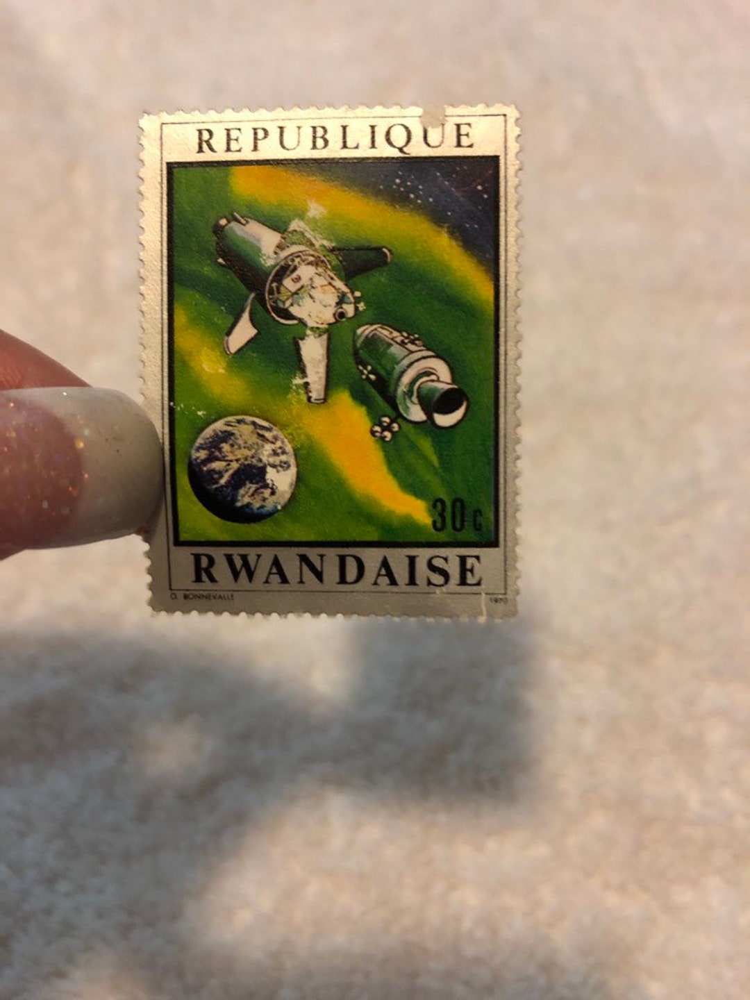 Republique Rwandaise Stamp - Etsy