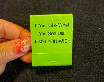 Funny Matchbook - Etsy