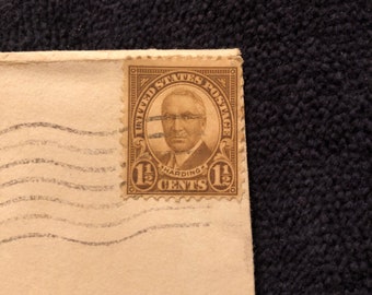 Rare Vintage 1 1/2 Cent Harding Stamp - Postage Stamps - Etsy