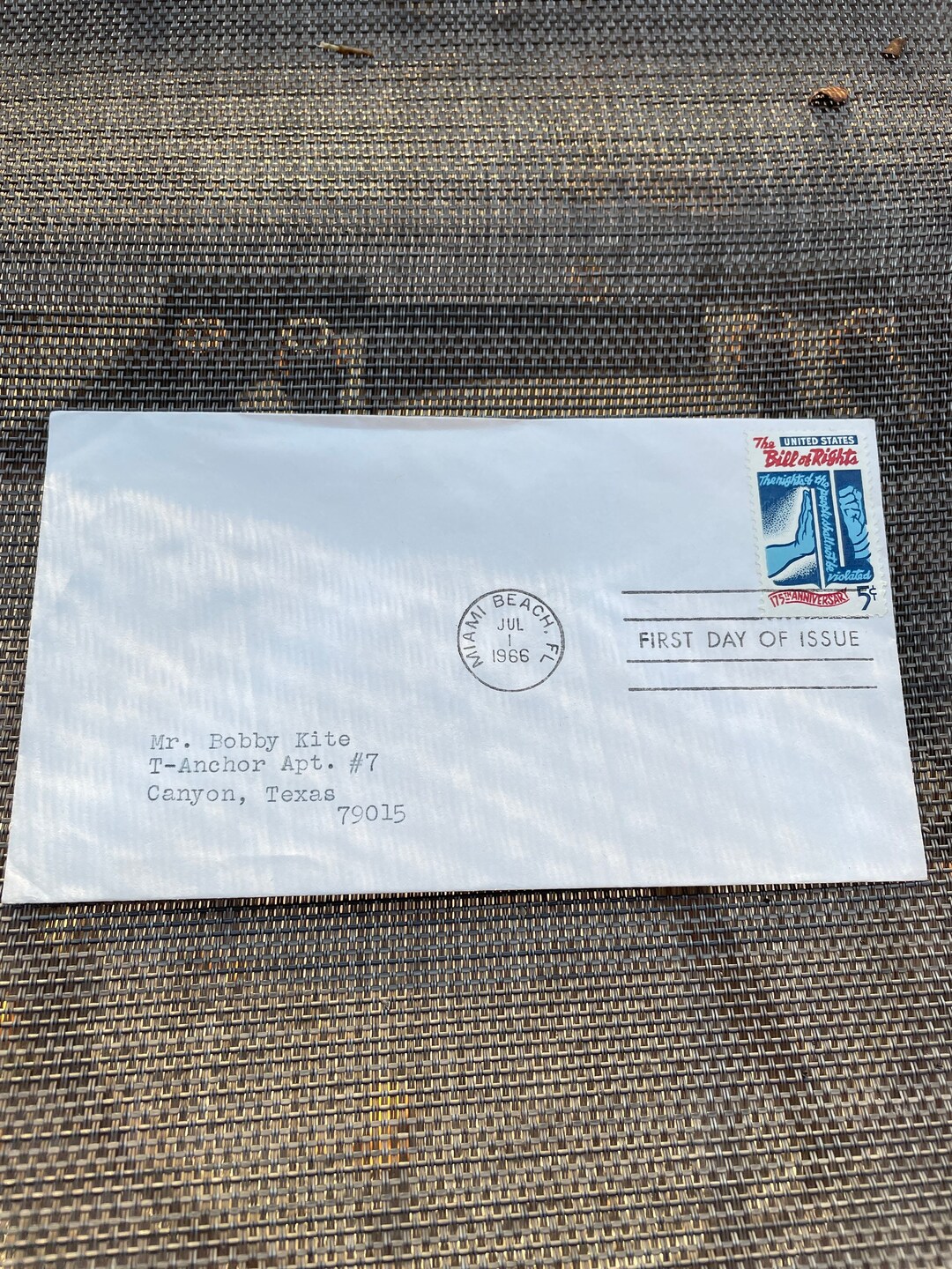 First Day of Issue Bill of Rights Stamp - Etsy