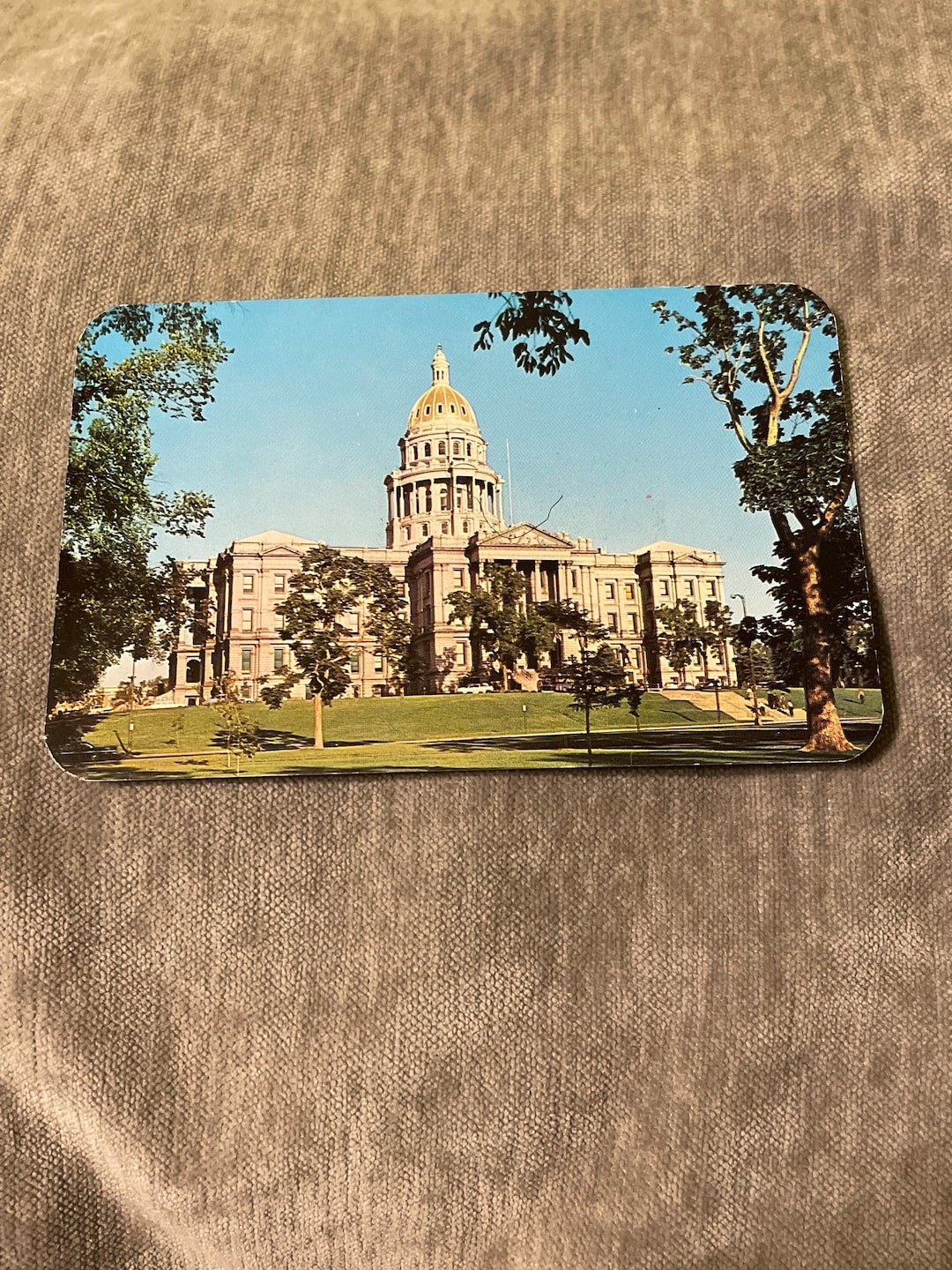 Vintage Colorado State Capitol Postcard - Etsy
