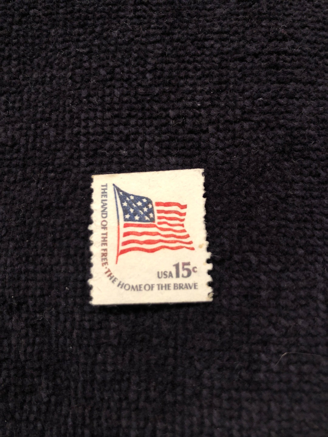 15 Cent Flag Stamp - Etsy