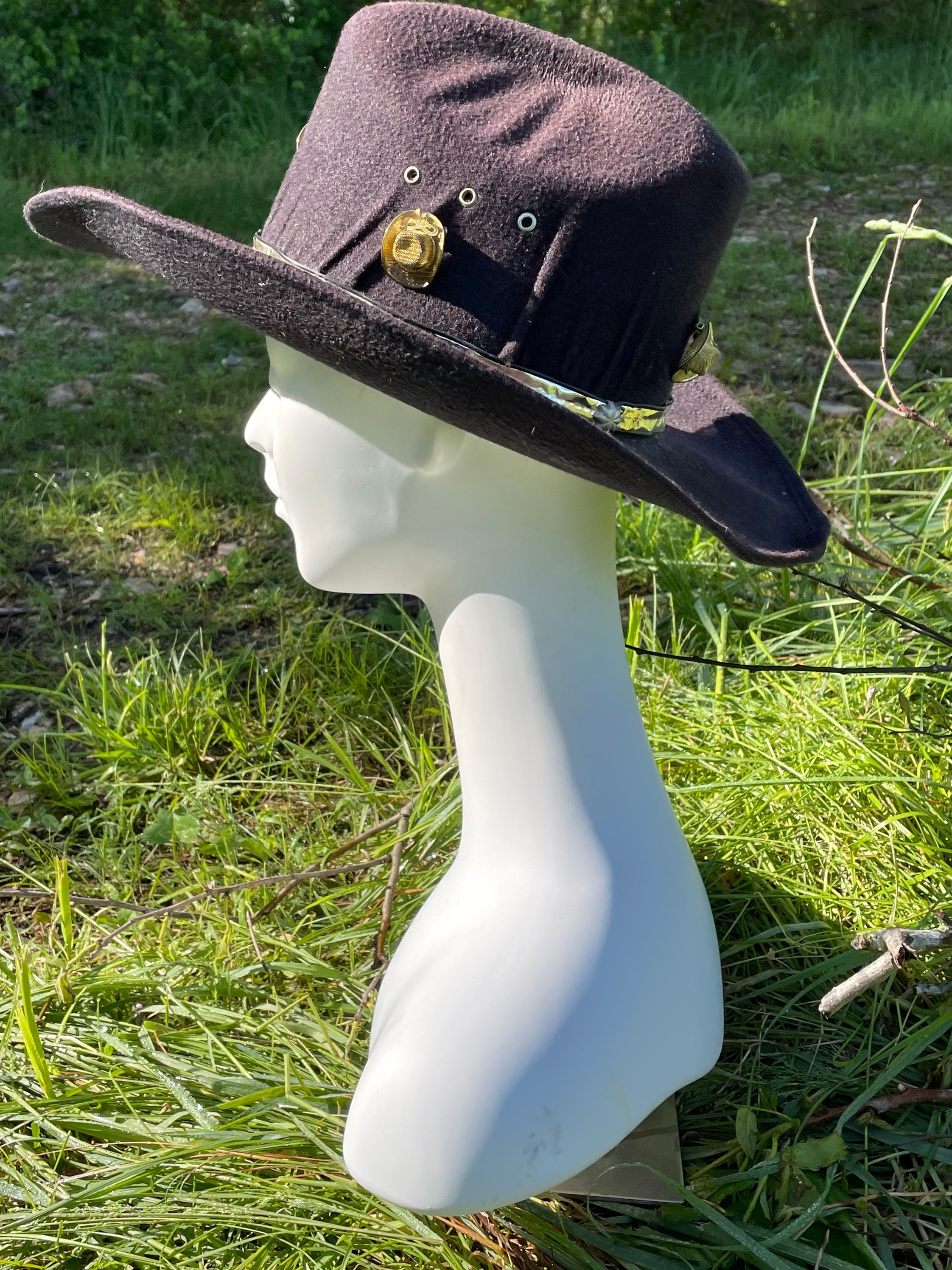 Vintage Cowboy Hat - Etsy