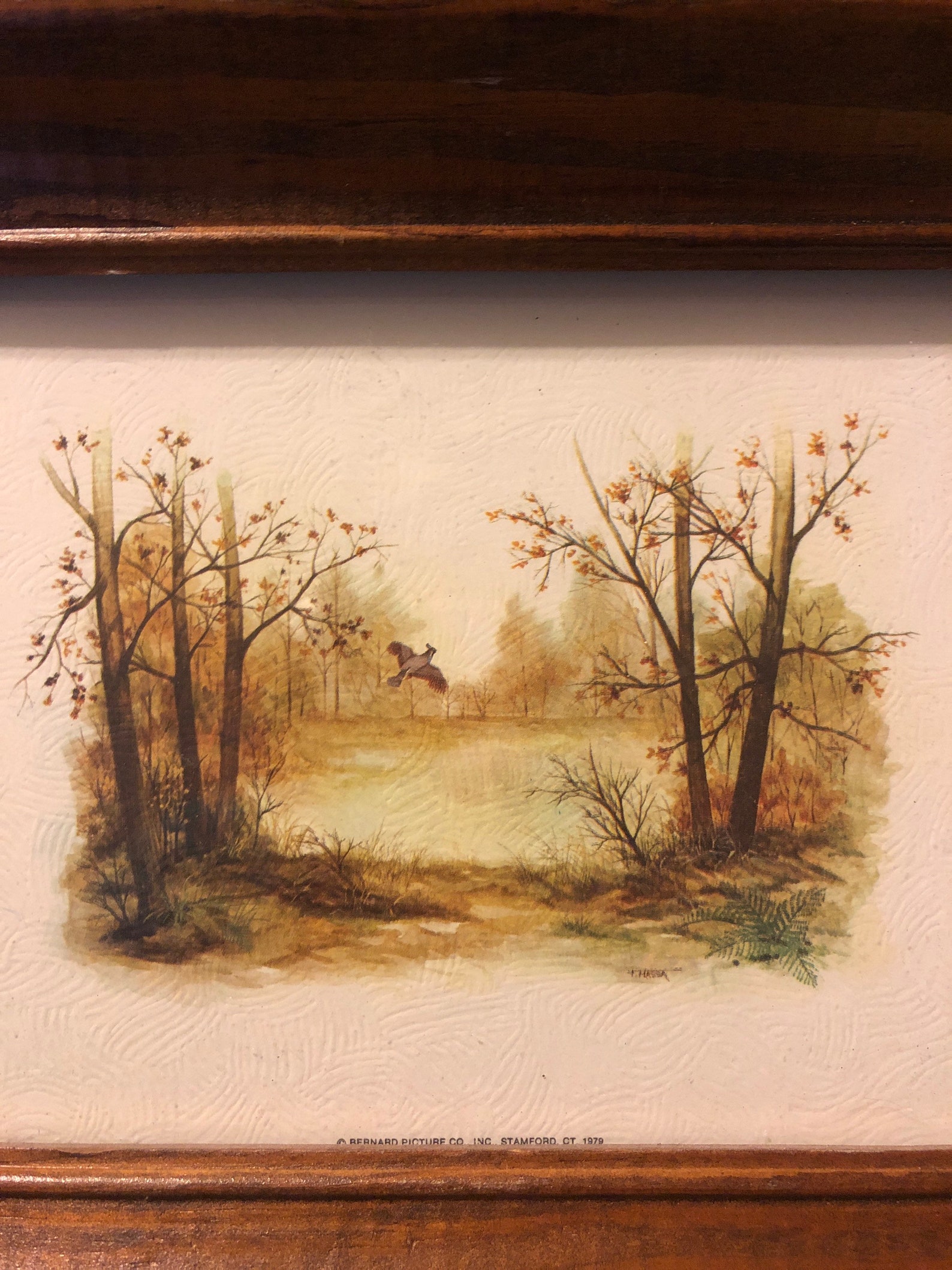 1979 Bernard Picture Co Framed Print - Etsy