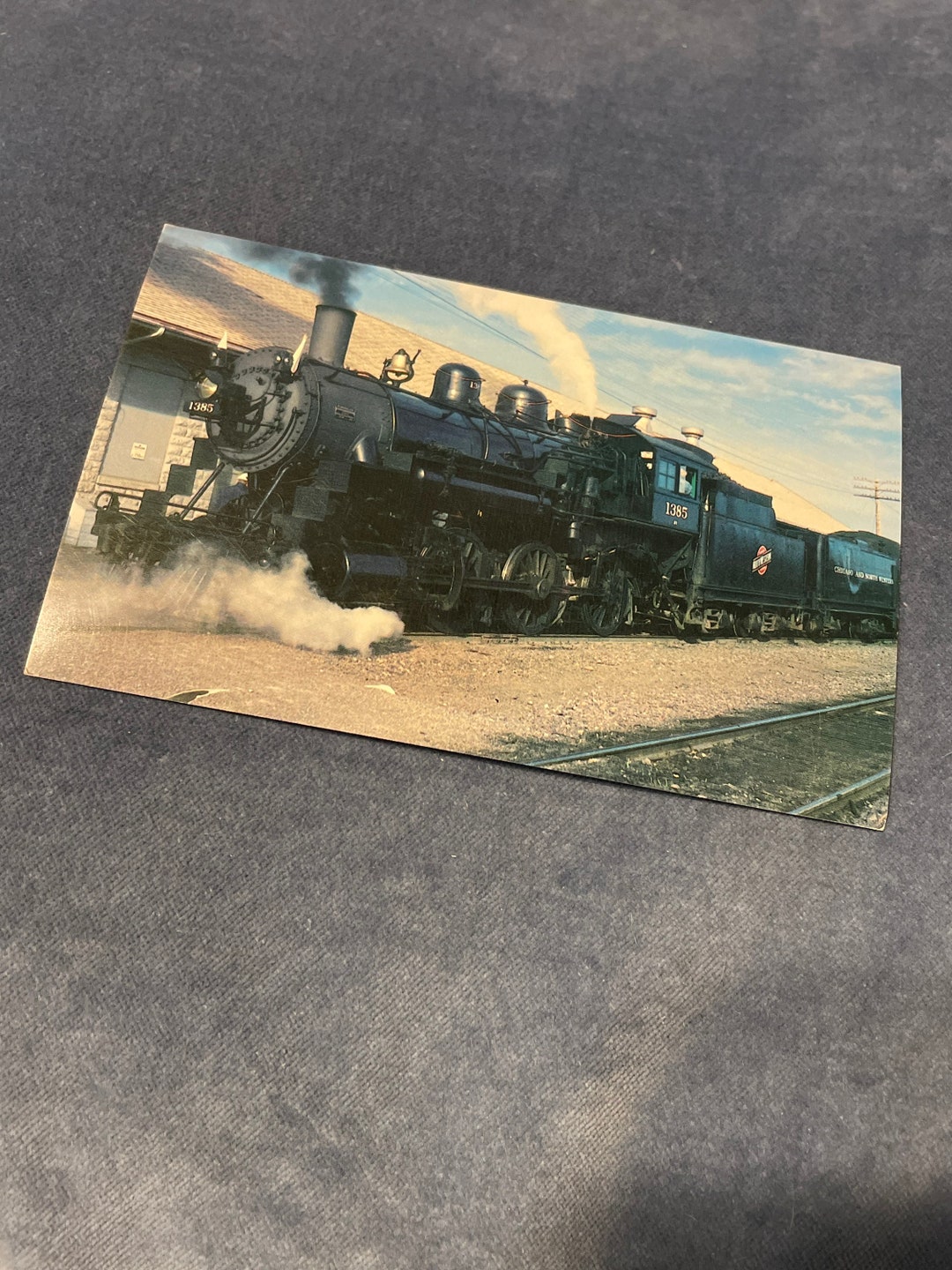 Vintage Chicago Railroad Postcard - Etsy