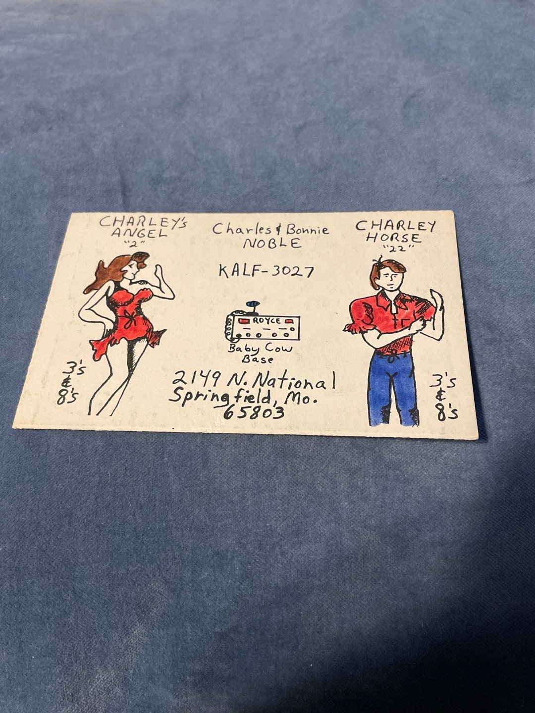 Vintage Radio Postcard - Etsy