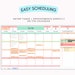 Digital Monthly Calendar 2025 Task Planner Google Sheets Editable ...