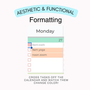 Digital Monthly Calendar 2025 Task Planner Google Sheets Editable ...