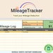 Mileage Deduction Spreadsheet Business Mileage Tracker Self Employed ...