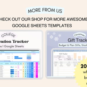 Academic Planner School Assignment Tracker Google Sheets ADHD Student ...