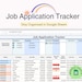 Job Application Tracker, Job Application Planner, Job Search Organizer ...