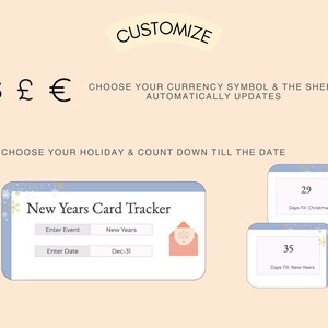 Christmas Gift Tracker Spreadsheet Christmas Planner Google Sheets ...