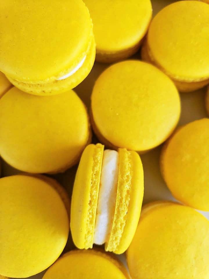 Yellow Macarons