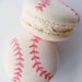 12 Baseball Vanilla French Macarons-sport Ball Cookiesbaby - Etsy