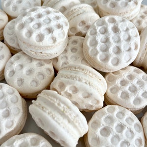 12 Golf Ball French Macarons,sport Cookies,baby Shower Macaroons ...