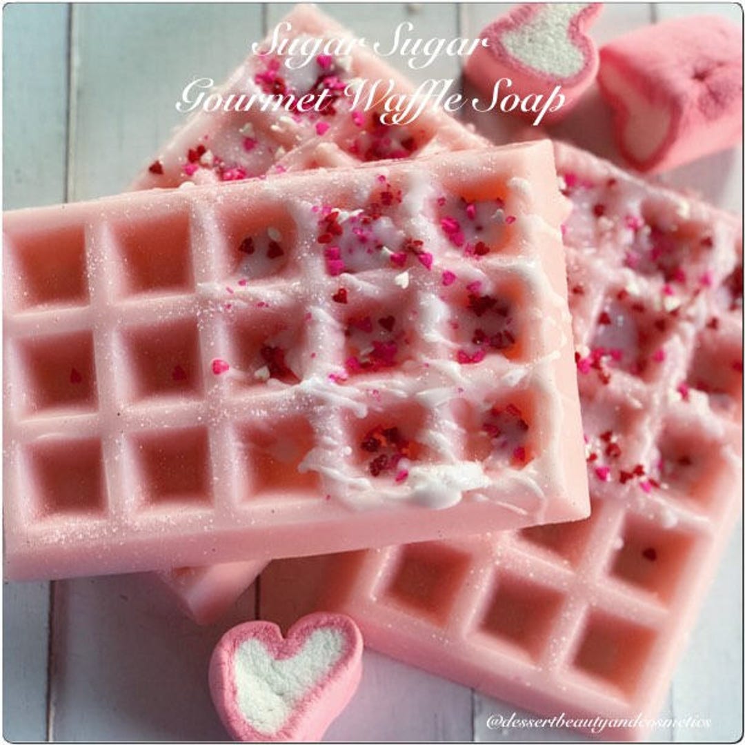 Sugar Sugar Gourmet Waffle Soap - Etsy