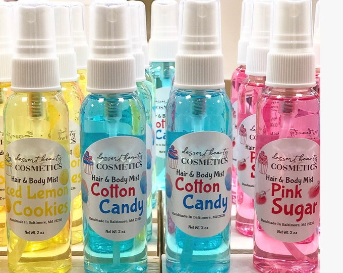 Hair & Body Mist Spray - Etsy