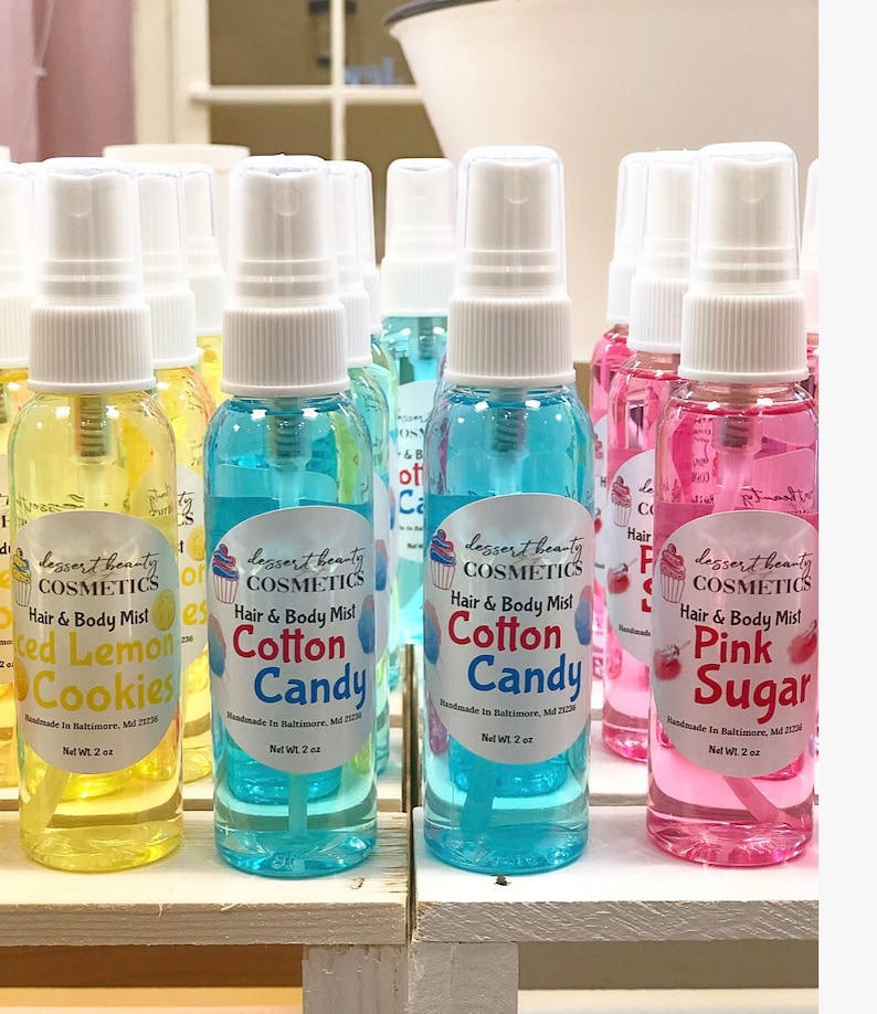 Hair & Body Mist Spray - Etsy