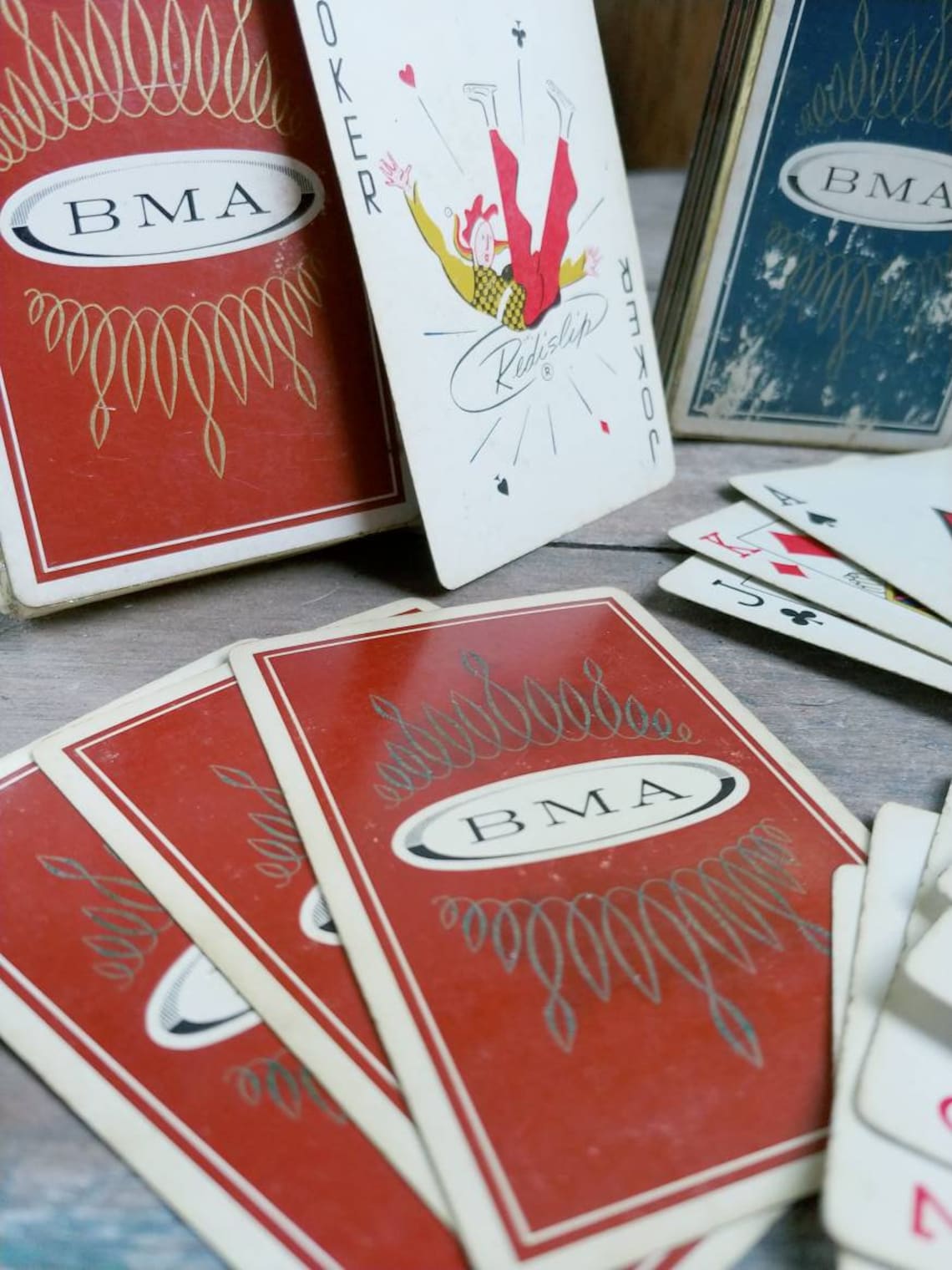 BMA Remembrance Playing Cards With Redi Slip Finish - Etsy