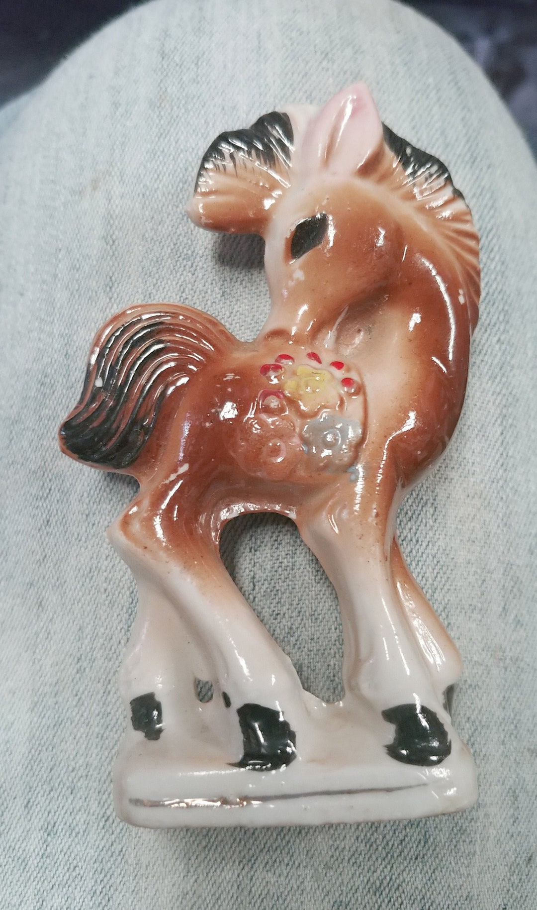 Made in Japan Mule Porcelain Figurine, Mule Collectible Figure,vintage ...