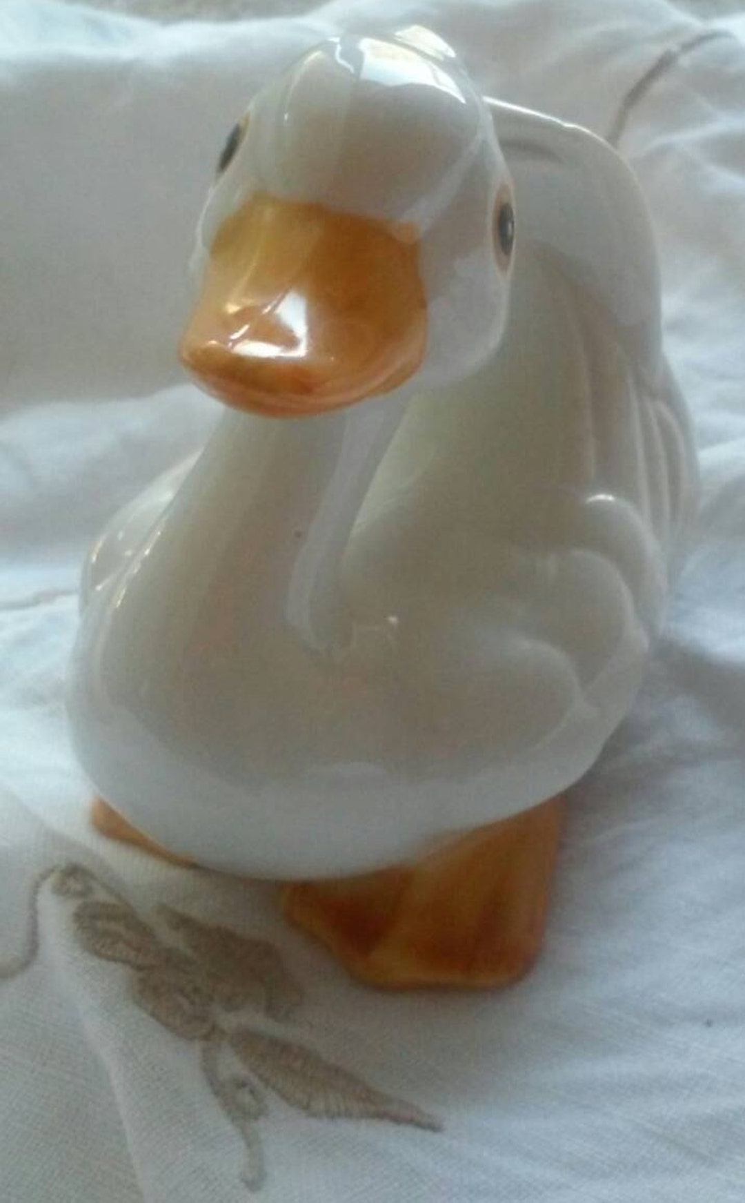 Homco, Vintage Baby Porcelain Duck Figurine HOMCO 1414 ,homco Sitting ...