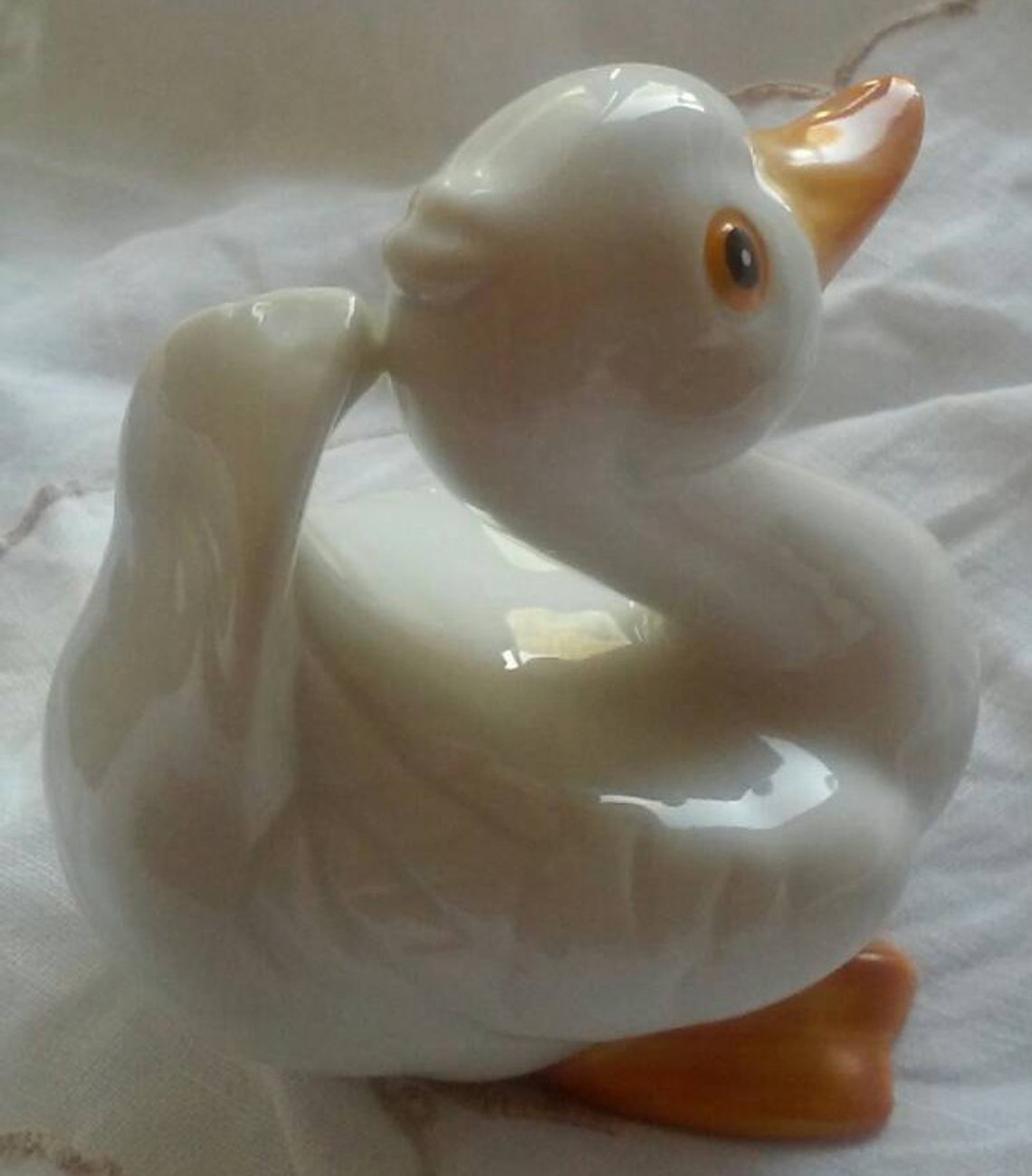 Homco Vintage Baby Porcelain Duck Figurine HOMCO 1414 homco | Etsy
