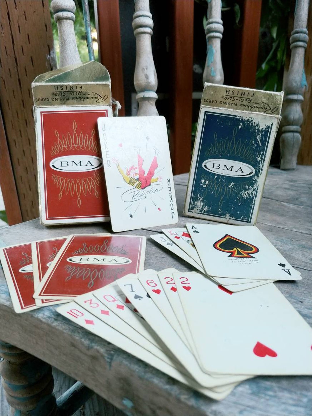 BMA Remembrance Playing Cards With Redi Slip Finish, Collectible Deck ...