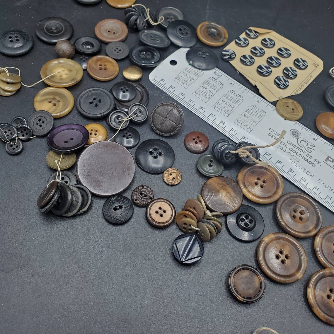 Antique Button Lot Authentic Vintage Button Collection - Etsy