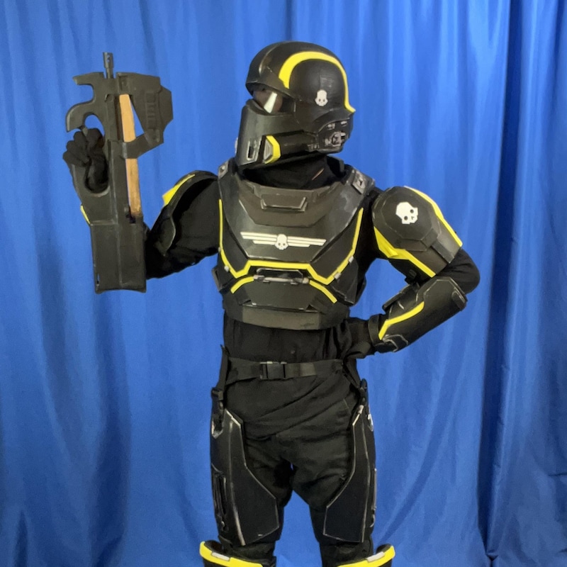 Helldivers Cosplay Full Costume - Etsy