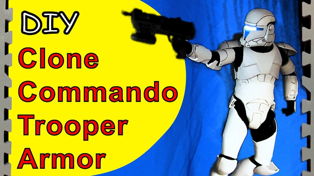 Commando Trooper Armor Template (digital Pattern) - Etsy