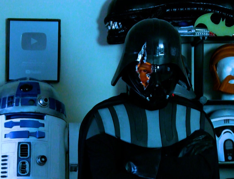 Darth Vader Shoulder Armor and Life Support Box Template - Etsy
