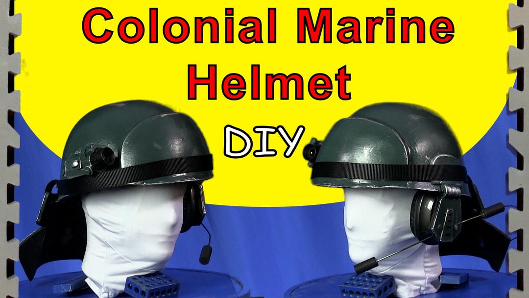 Aliens Colonial Marines Helmet Template - Etsy