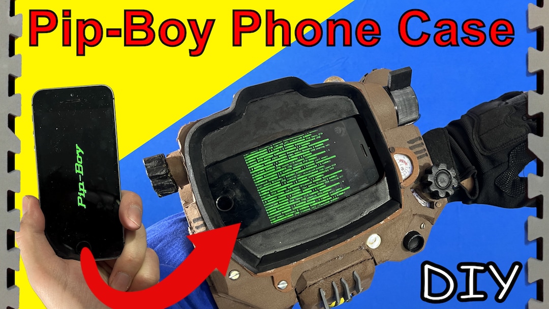 Pip-boy 3000 EVA Foam Template Pattern - Etsy