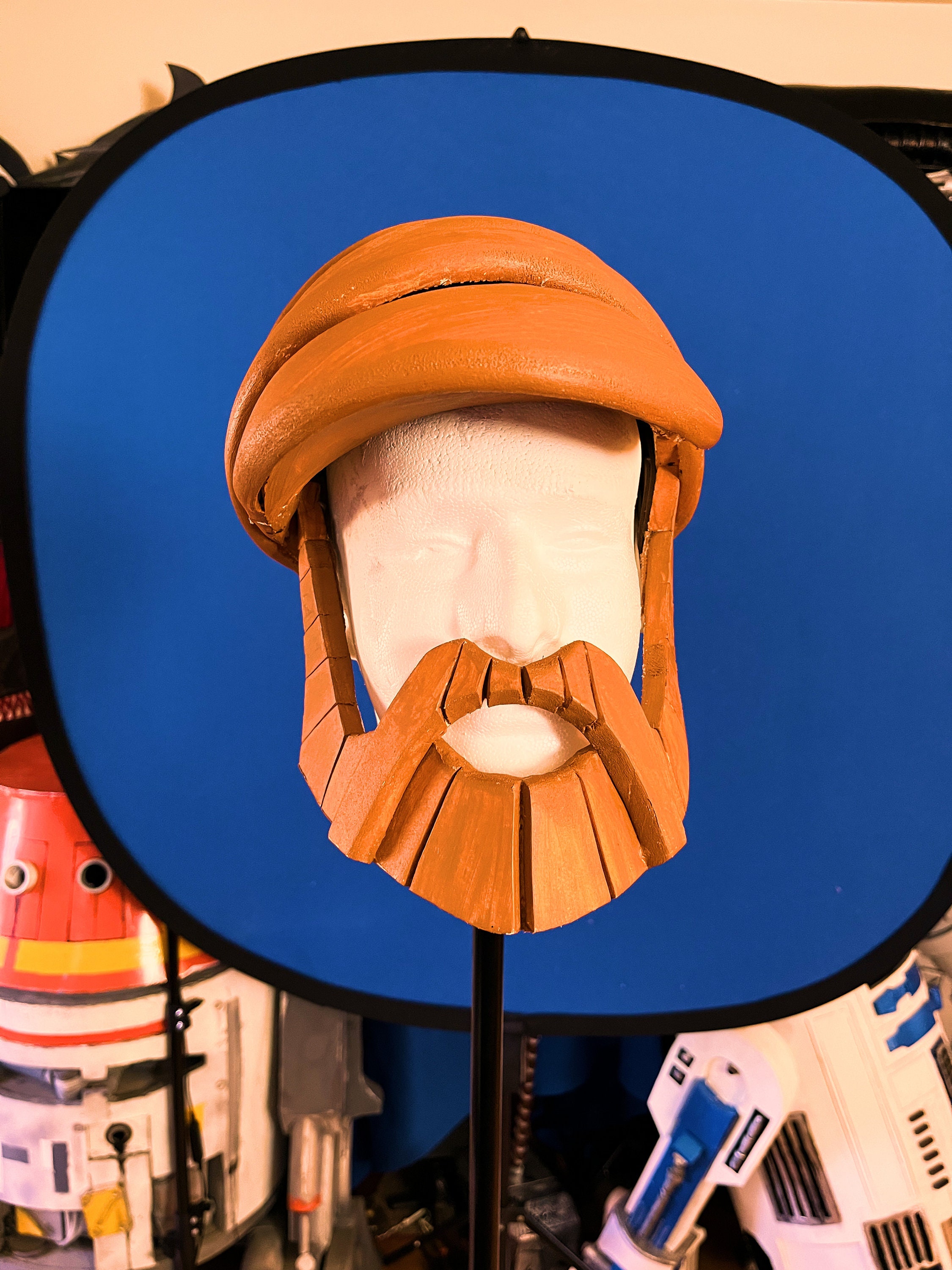 Obi-wan Kenobi Clone Wars Hair & Beard Template for Cosplay - Etsy