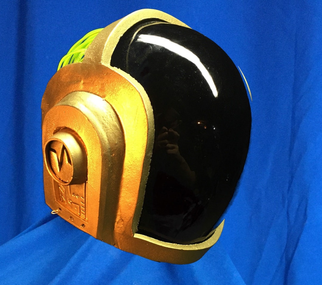 Daft Punk Guy Helmet Template for EVA Foam Cosplay - Etsy