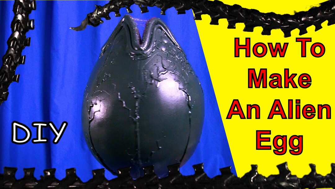 Alien Egg Template Pattern for EVA Foam Crafting - Etsy