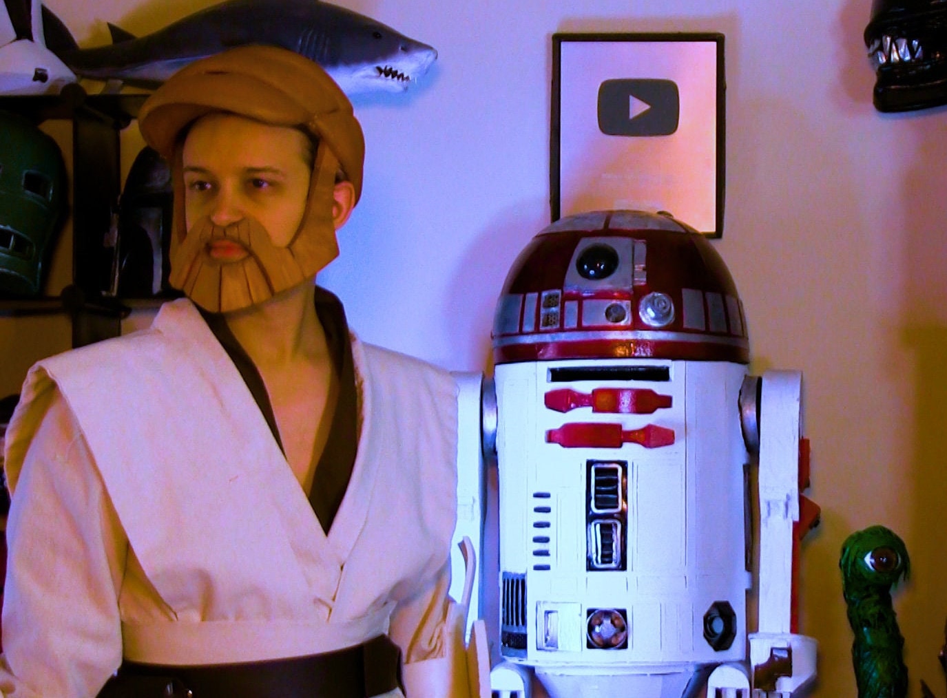 Obi-wan Kenobi Clone Wars Hair & Beard Template for Cosplay - Etsy
