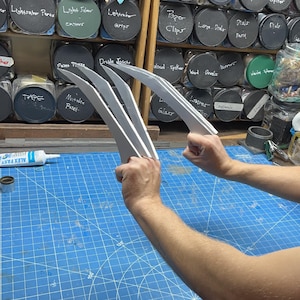 Wolverine Claws Template - Etsy
