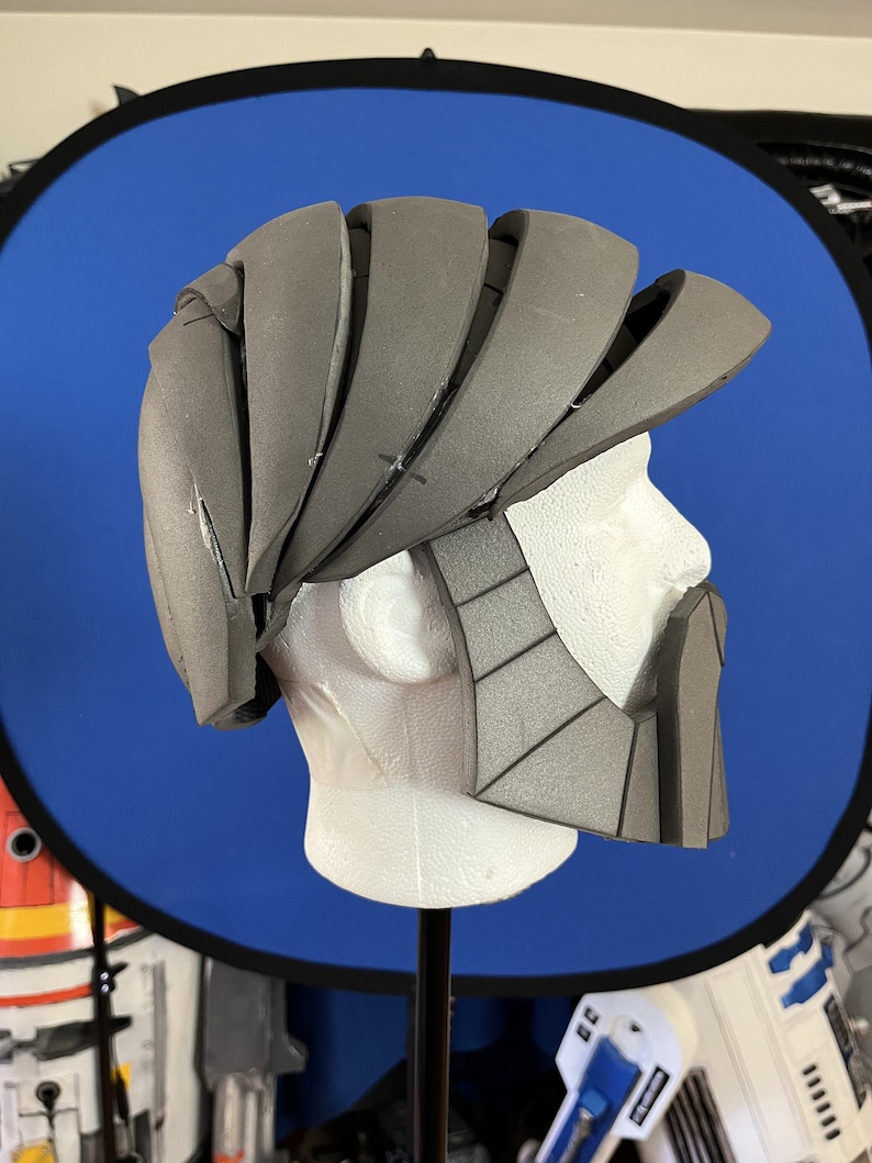 Obi-wan Kenobi Clone Wars Hair & Beard Template for Cosplay - Etsy