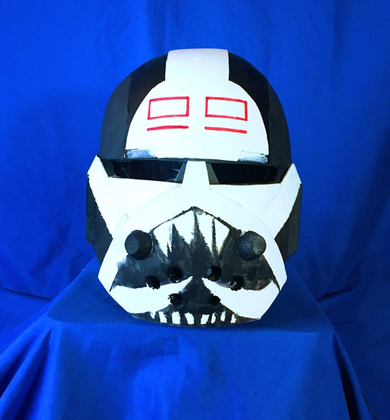 Bad Batch Wrecker Helmet Cosplay Template | Etsy