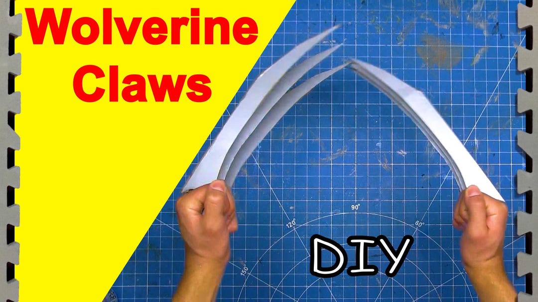 Wolverine Claws Template - Etsy