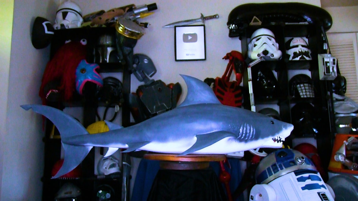 EVA Foam Shark Template - Etsy