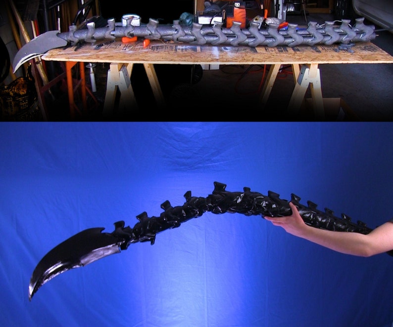 Alien Tail Ridges and Stinger Template for EVA Foam - Etsy