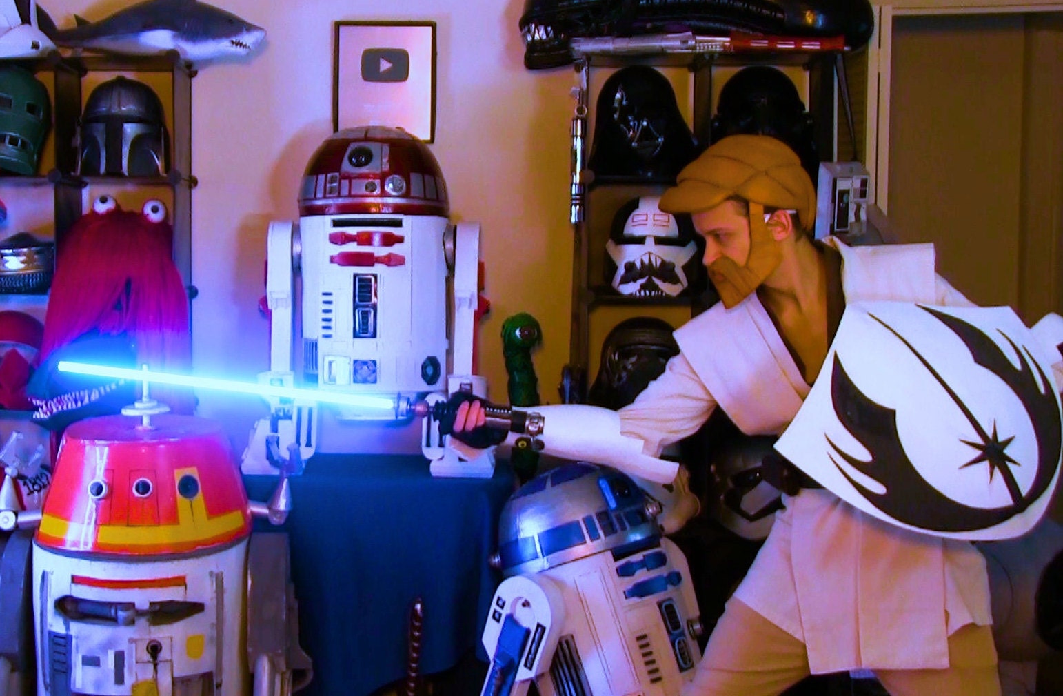 Obi-wan Kenobi Clone Wars Hair & Beard Template for Cosplay - Etsy