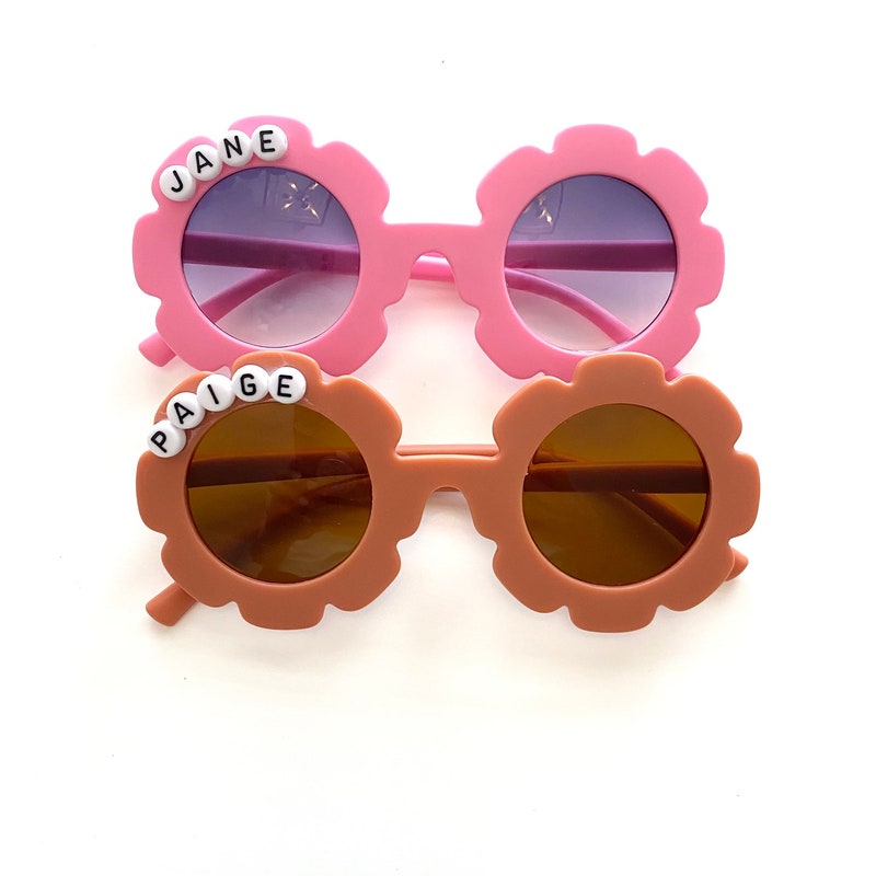 Flower Sunglasses - Etsy