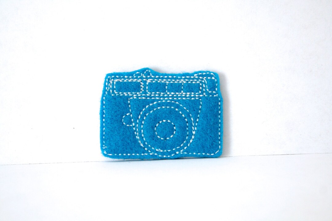 Vintage Camera Feltie Machine Embroidery Design Pattern Download ITH in ...