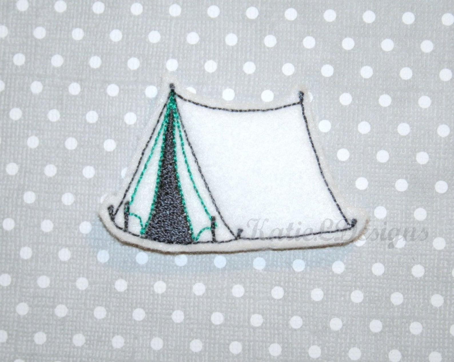 ITH Tent Feltie Machine Embroidery Design Pattern Download 4 Sizes in ...