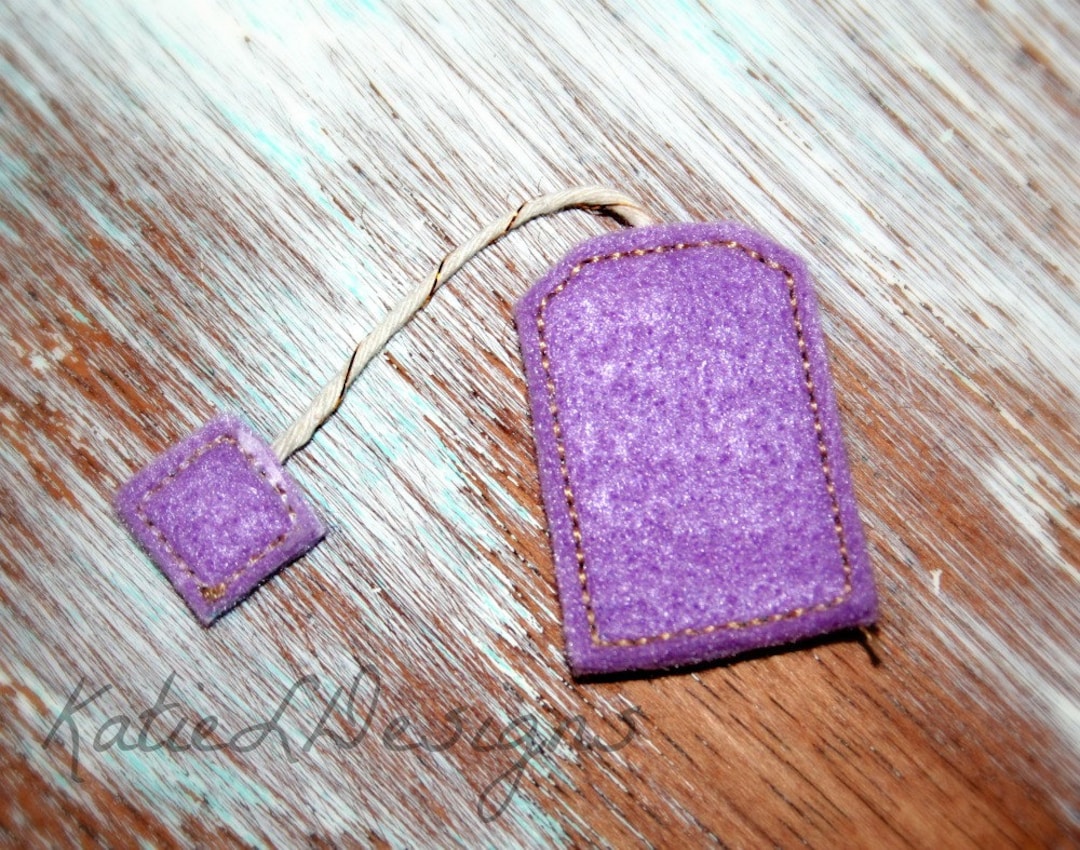 In the Hoop Tea Bag Machine Embroidery Design Pattern Download 4x4 ITH ...